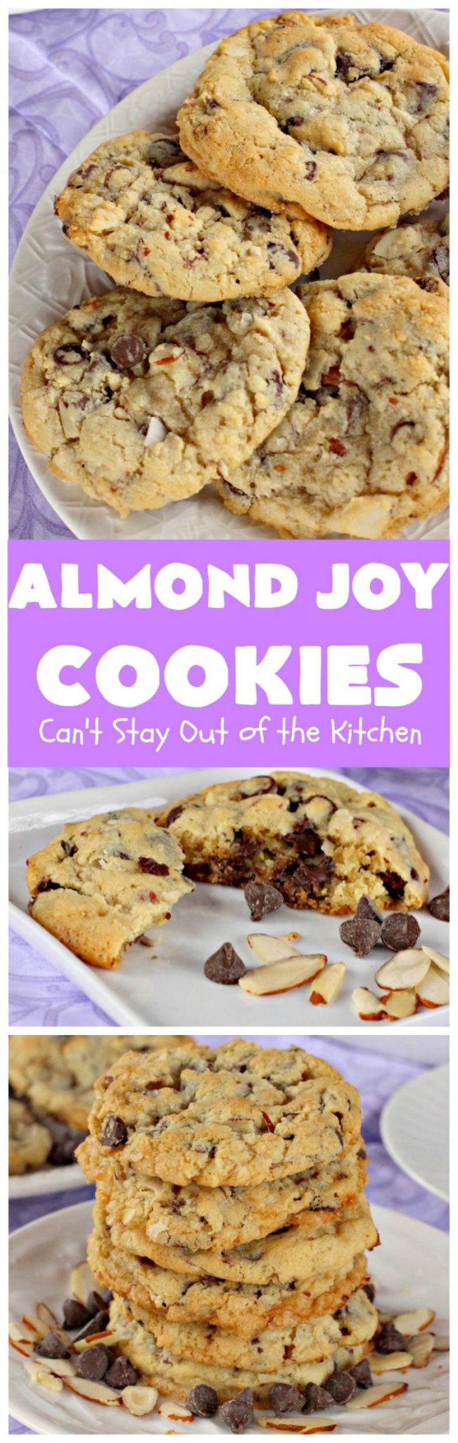 Almond Joy Cookies – Can't Stay Out of the Kitchen