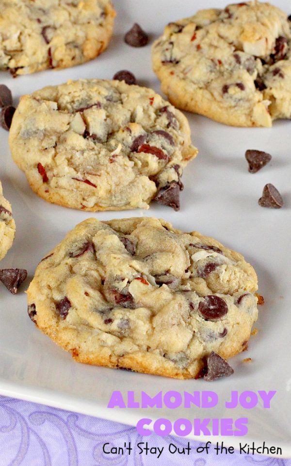 Almond Joy Cookies – Can't Stay Out of the Kitchen