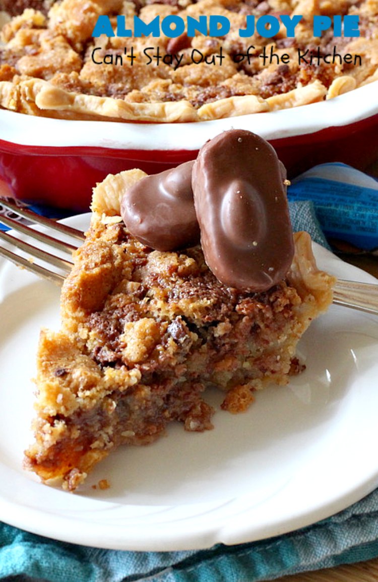Almond Joy Pie – Can't Stay Out of the Kitchen