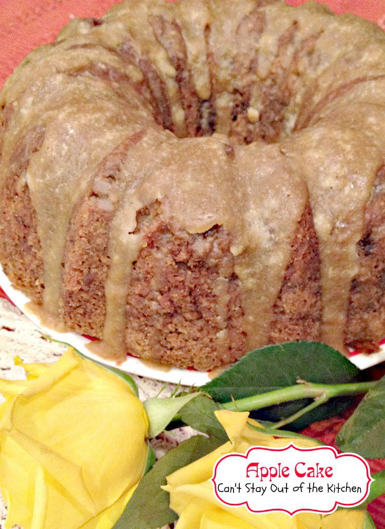 Apple Cake – VBS Week Hospitality Pix 409 – Can't Stay Out of the Kitchen