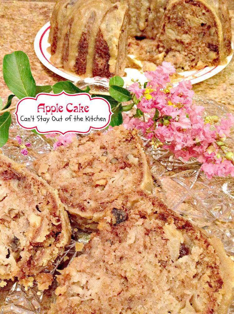Apple Cake – VBS Week Hospitality Pix 417 – Can't Stay Out of the Kitchen