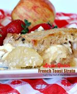 Apple Raisin French Toast Strata – Can't Stay Out of the Kitchen