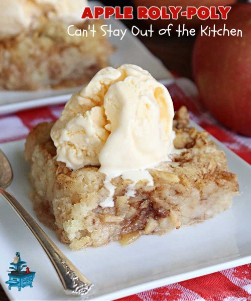 Apple Roly-Poly – Can't Stay Out of the Kitchen