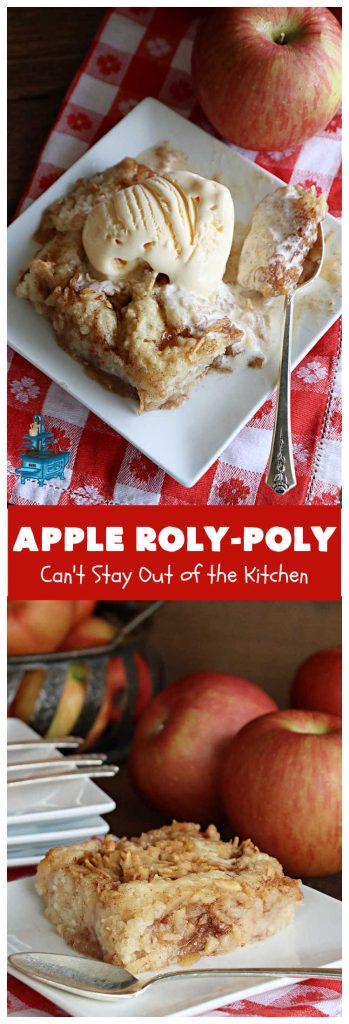 Apple Roly-Poly – Can't Stay Out of the Kitchen