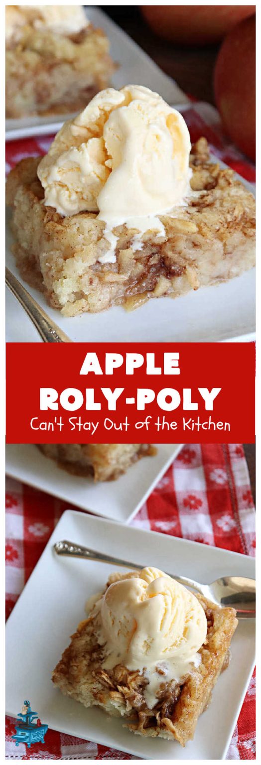 Apple Roly-Poly – Can't Stay Out of the Kitchen