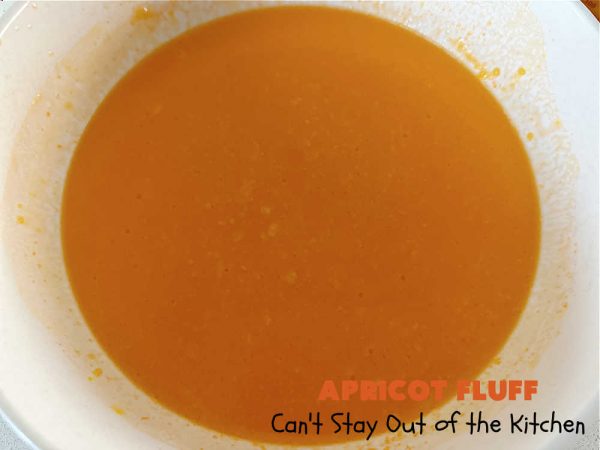 Apricot Fluff – Can't Stay Out of the Kitchen