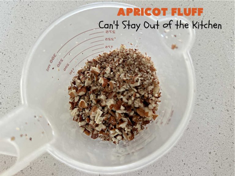 Apricot Fluff – Can't Stay Out of the Kitchen