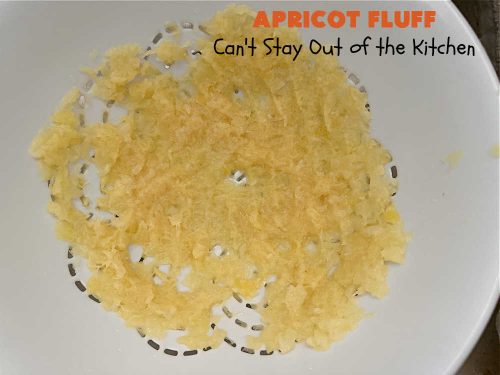 Apricot Fluff – Can't Stay Out of the Kitchen