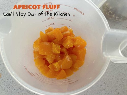 Apricot Fluff – Can't Stay Out of the Kitchen