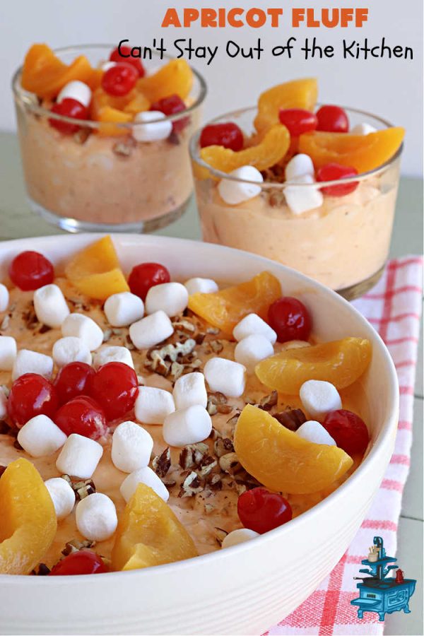 Apricot Fluff – Can't Stay Out of the Kitchen