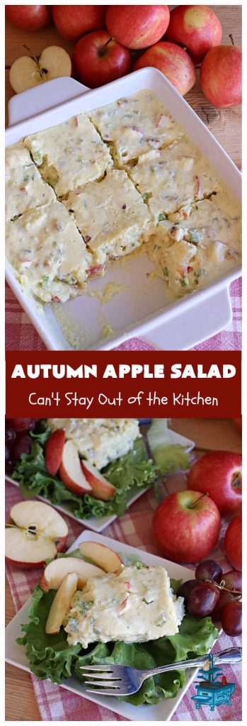 Autumn Apple Salad – Can't Stay Out of the Kitchen