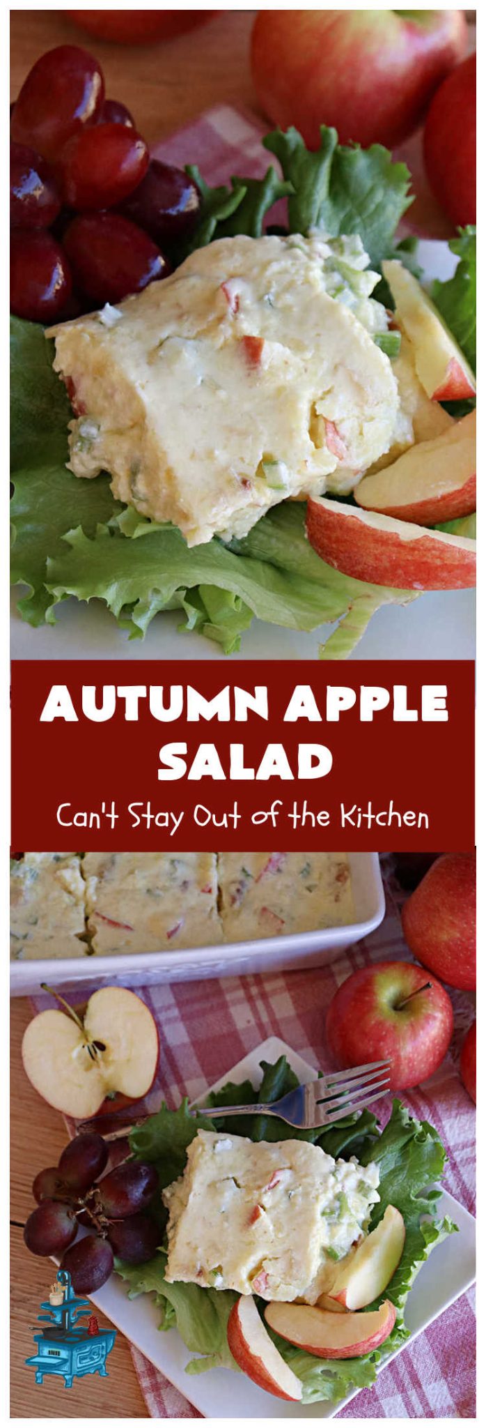 Autumn Apple Salad – Can't Stay Out of the Kitchen