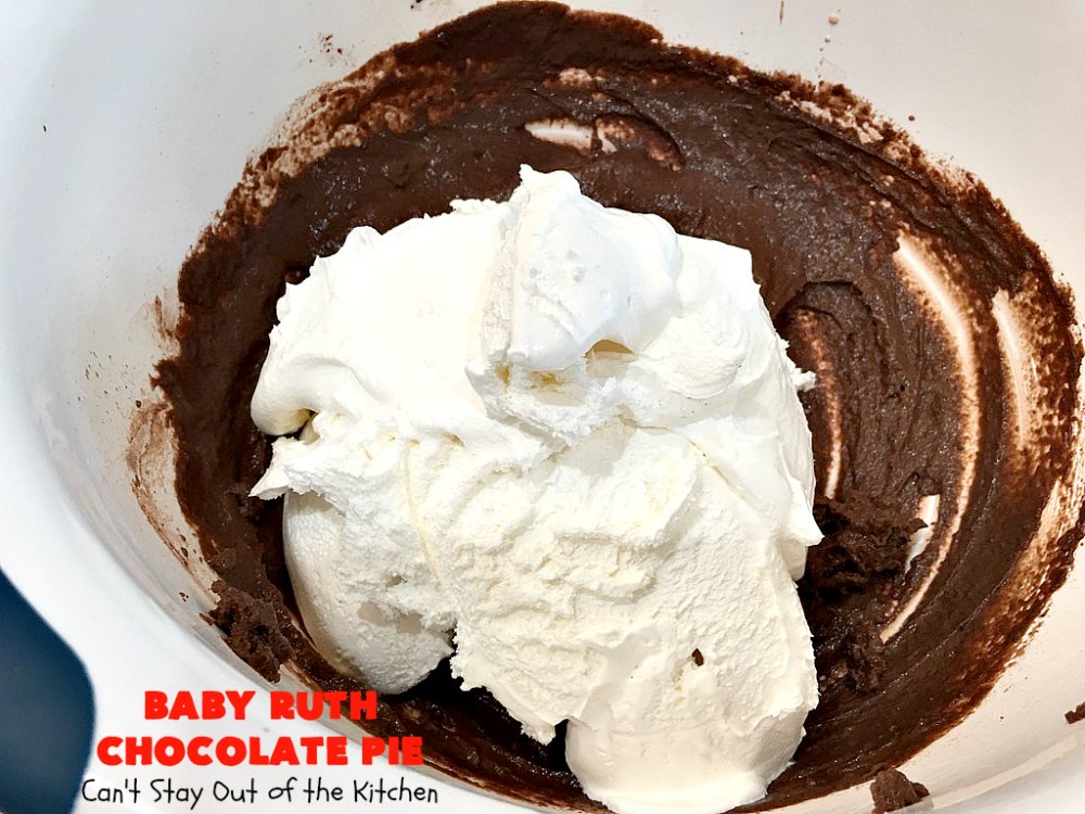 Baby Ruth Chocolate Pie – Can't Stay Out of the Kitchen