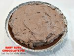 Baby Ruth Chocolate Pie – Can't Stay Out of the Kitchen