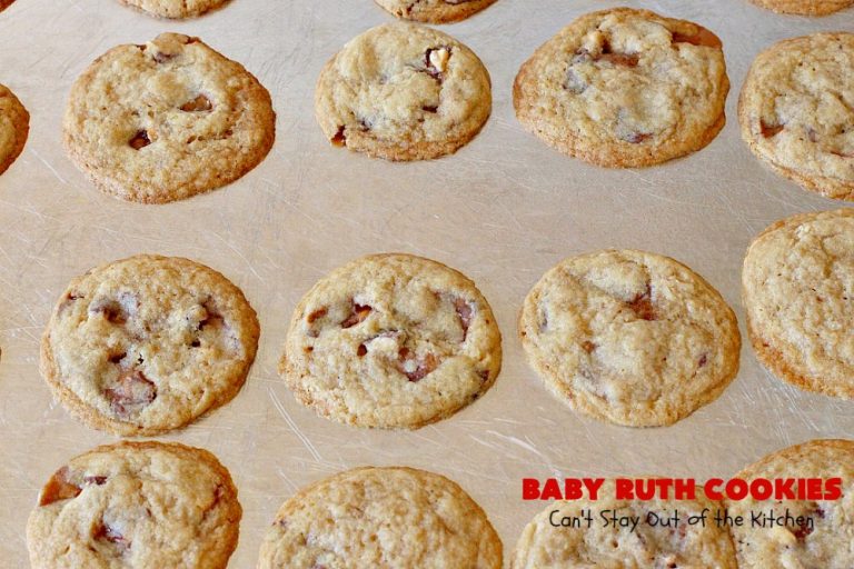 Baby Ruth Cookies – Can't Stay Out of the Kitchen