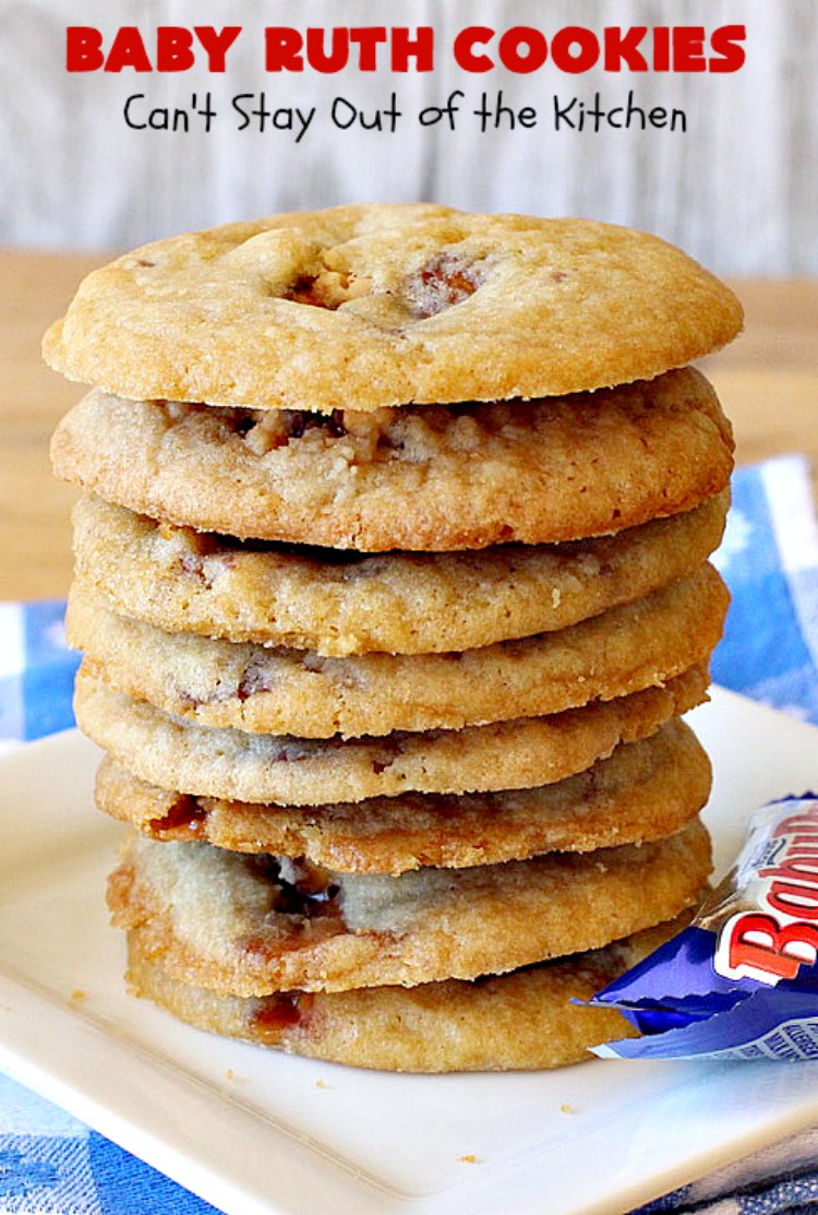Baby Ruth Cookies – Can't Stay Out of the Kitchen