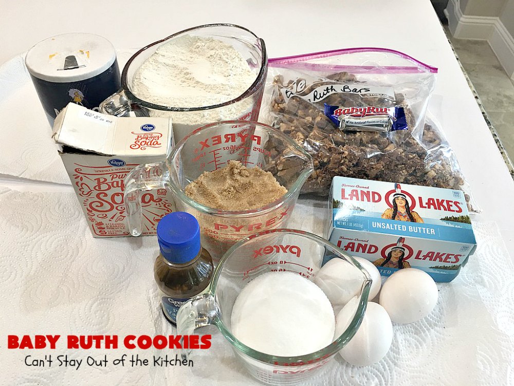 Baby Ruth Cookies – Can't Stay Out of the Kitchen