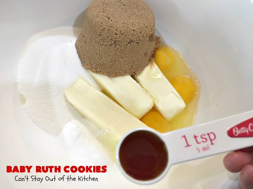 Baby Ruth Cookies – Can't Stay Out of the Kitchen