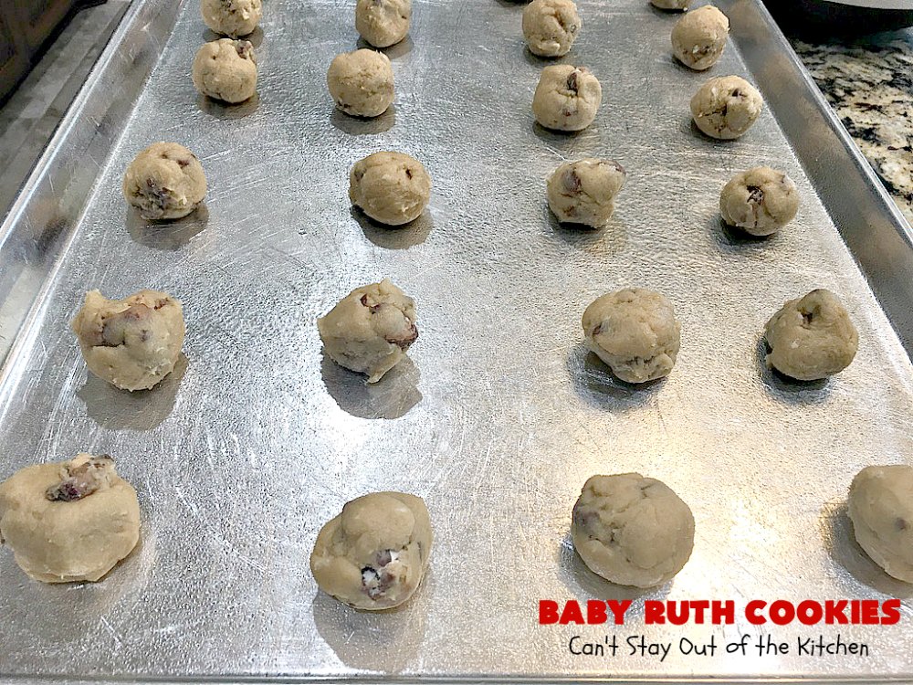 Baby Ruth Cookies – Can't Stay Out of the Kitchen