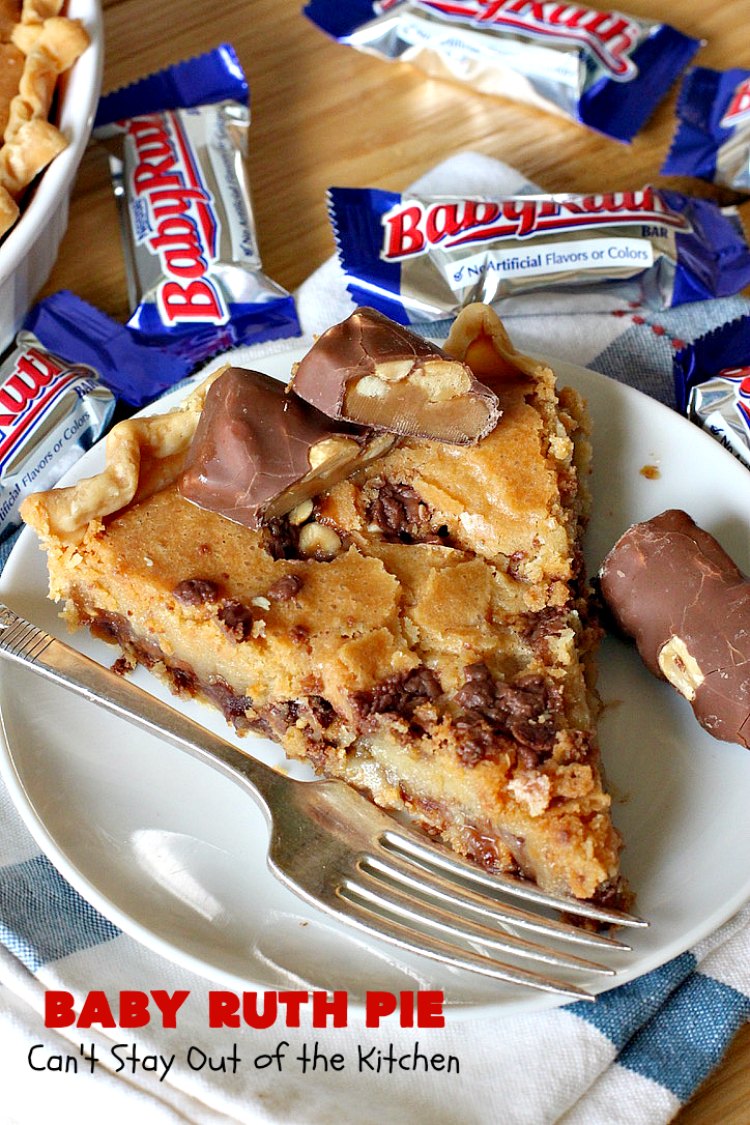 Baby Ruth Pie – Can't Stay Out of the Kitchen