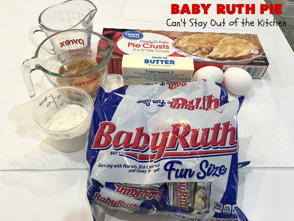 Baby Ruth Pie – Can't Stay Out of the Kitchen