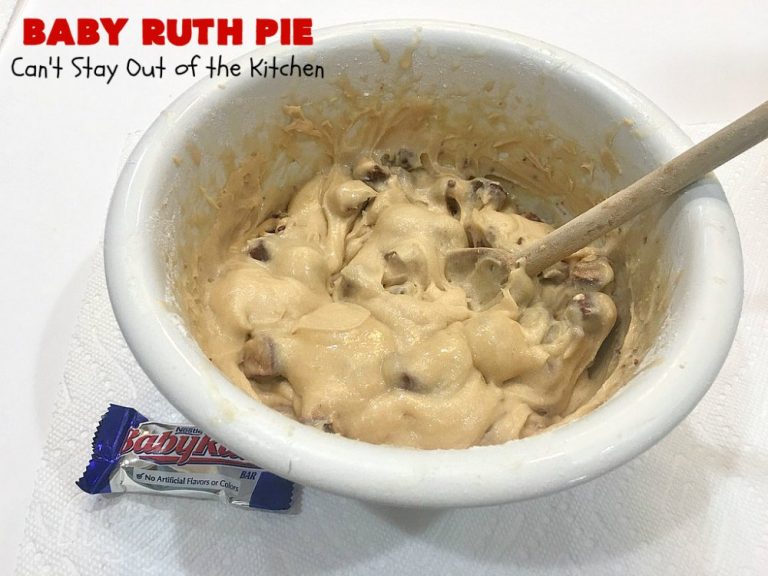 Baby Ruth Pie – Can't Stay Out of the Kitchen