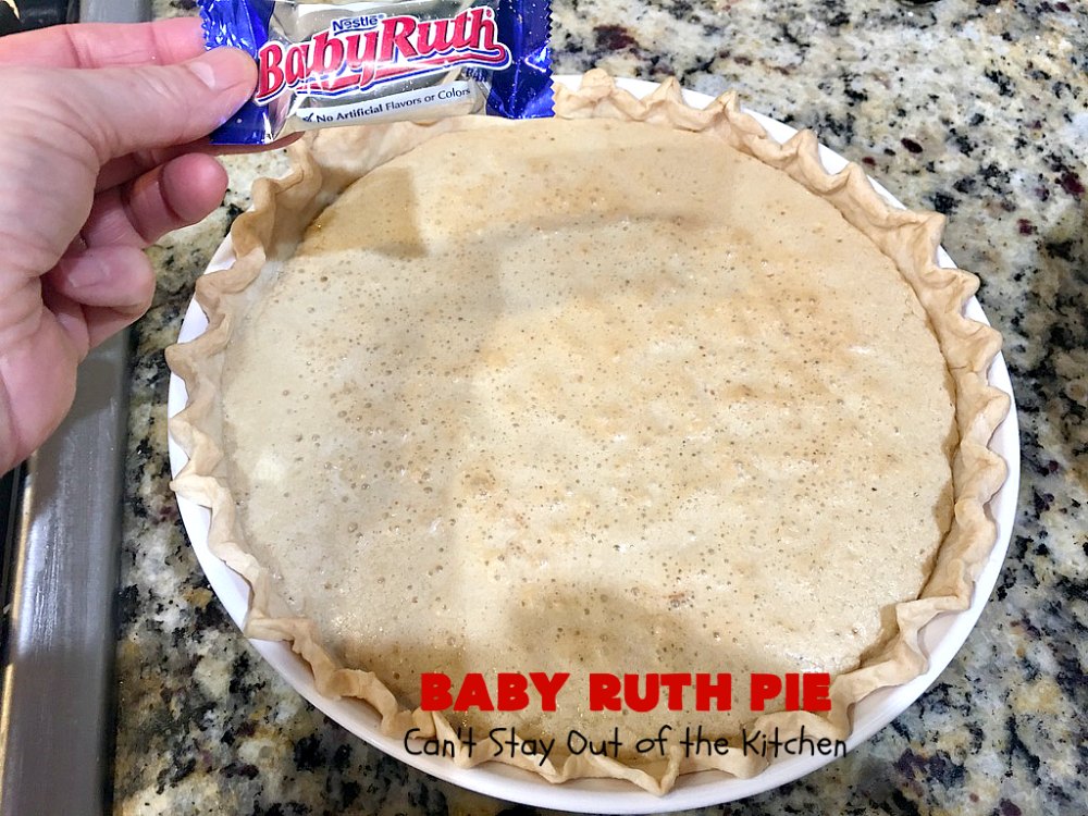 Baby Ruth Pie – Can't Stay Out of the Kitchen