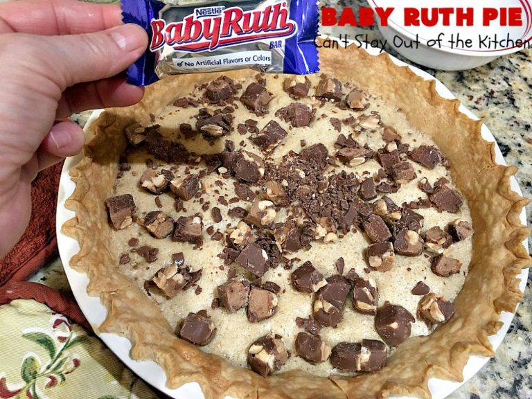 Baby Ruth Pie – Can't Stay Out of the Kitchen