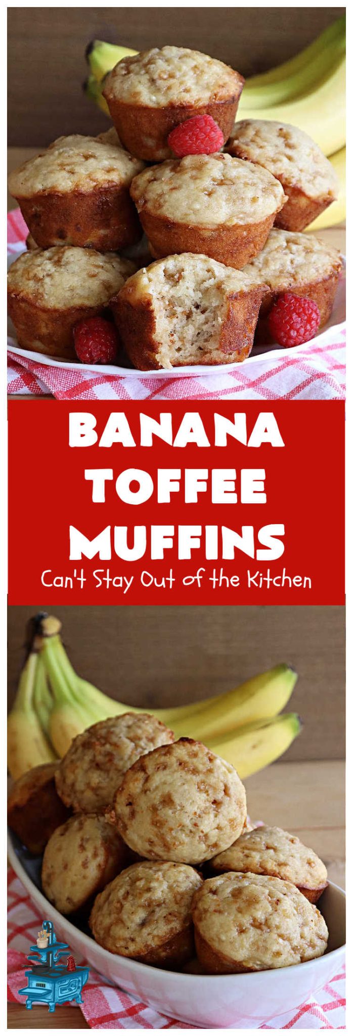 Banana Cinnamon Muffins – Can't Stay Out of the Kitchen