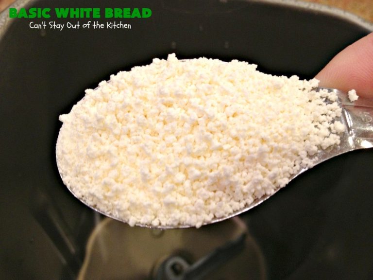 Basic White Bread – Can't Stay Out of the Kitchen