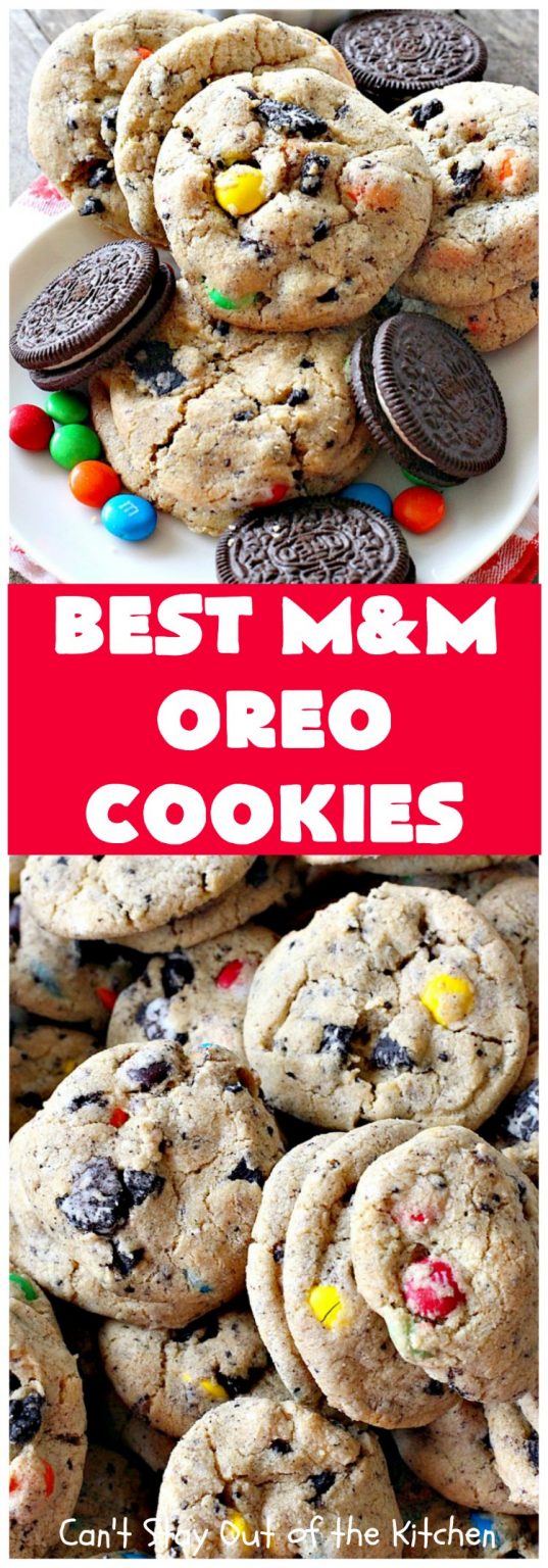 Best M&M Oreo Cookies – Can't Stay Out of the Kitchen