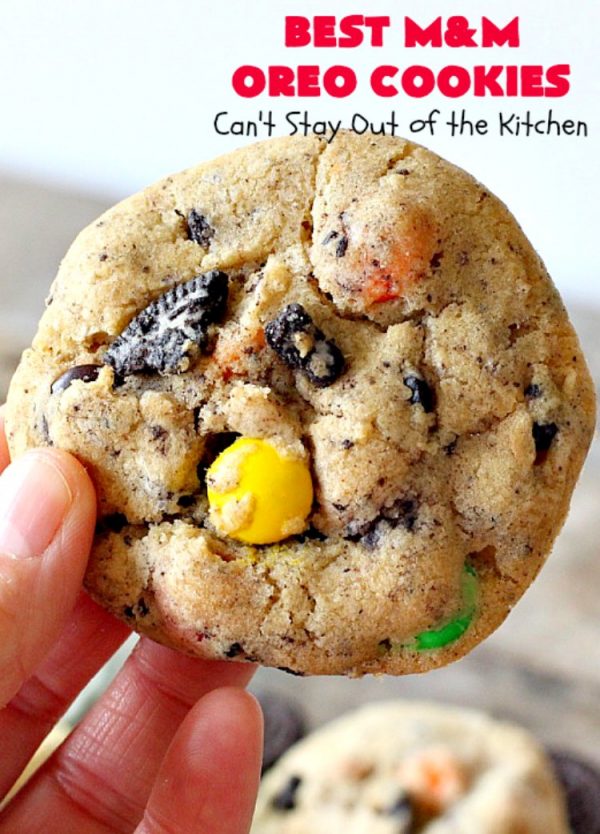 Best M&M Oreo Cookies – Can't Stay Out of the Kitchen