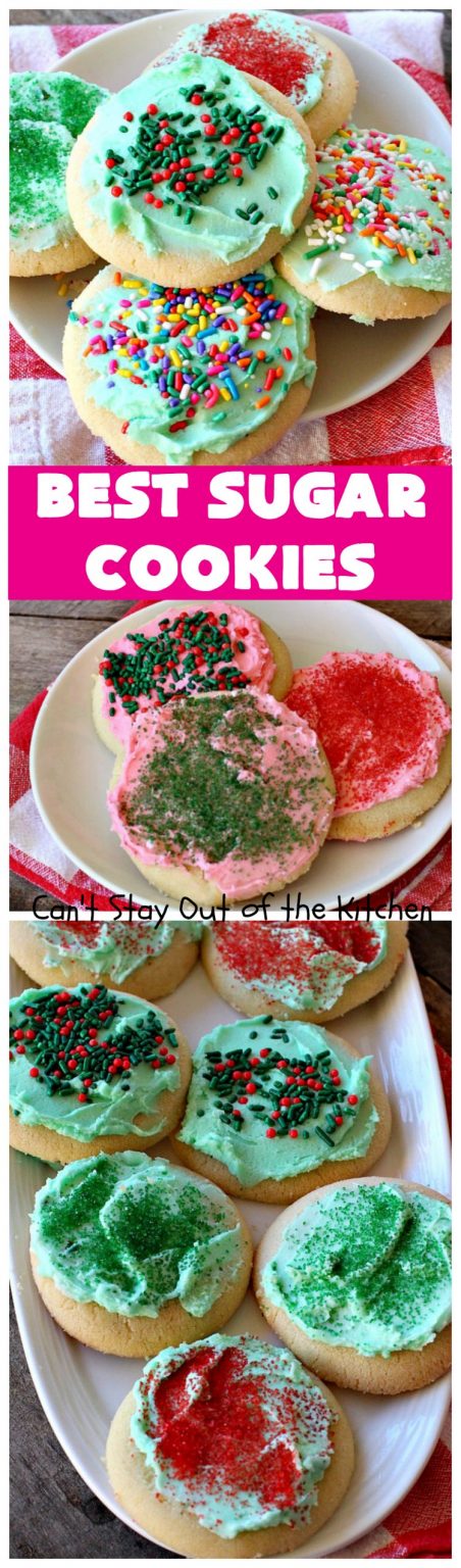 BEST Sugar Cookies – Can't Stay Out of the Kitchen