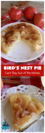Bird’s Nest Pie – Can't Stay Out of the Kitchen
