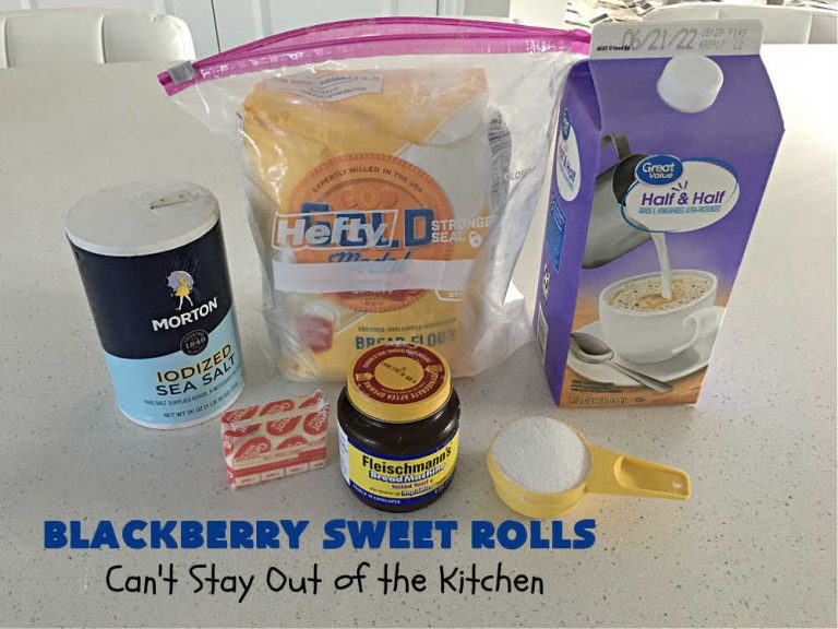 Blackberry Sweet Rolls – Can't Stay Out of the Kitchen