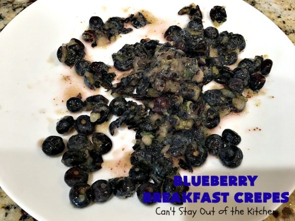 Blueberry Breakfast Crêpes – Can't Stay Out of the Kitchen