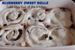 Blueberry Sweet Rolls – Can't Stay Out of the Kitchen