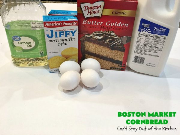 Boston Market Cornbread – Can't Stay Out of the Kitchen