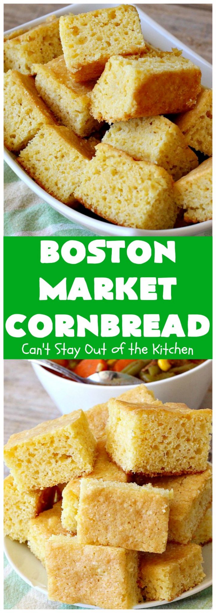 Boston Market Cornbread – Can't Stay Out of the Kitchen