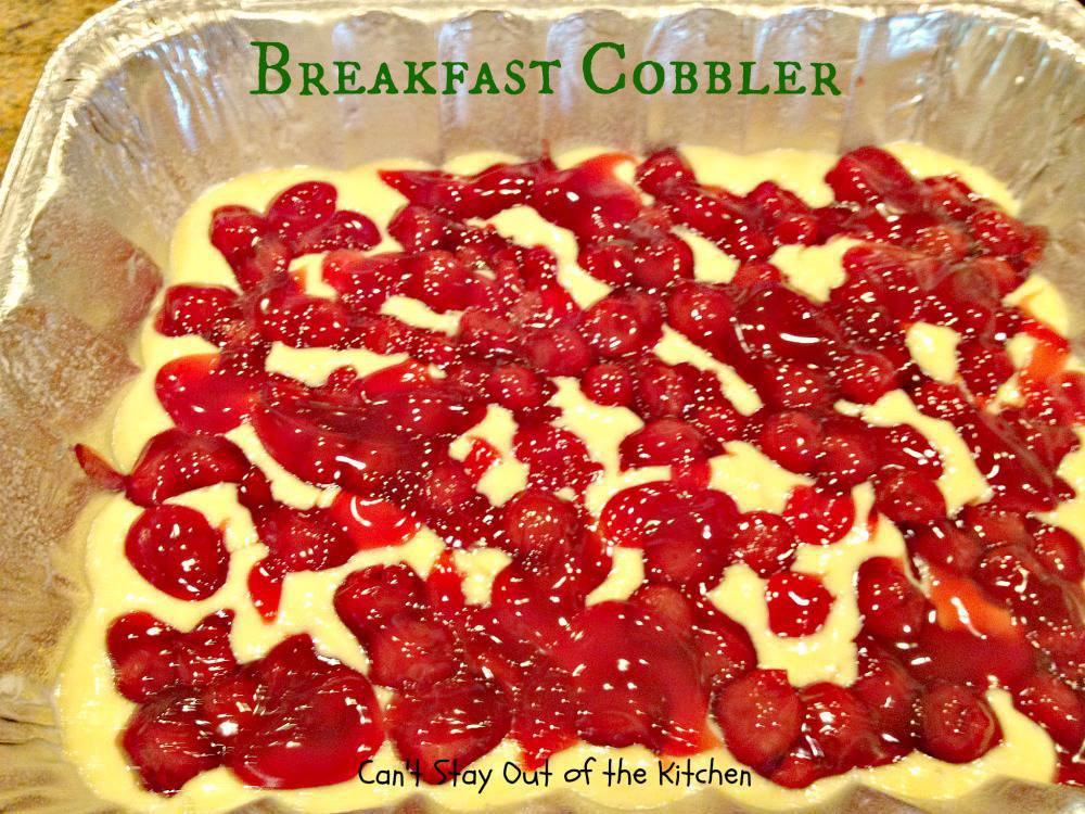 Breakfast Cobbler – VBS Week Hospitality Pix 124 – Can't Stay Out of ...