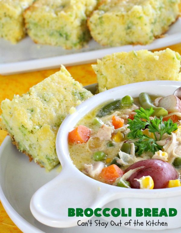 Broccoli Bread – Can't Stay Out of the Kitchen