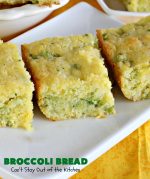 Broccoli Bread – Can't Stay Out of the Kitchen