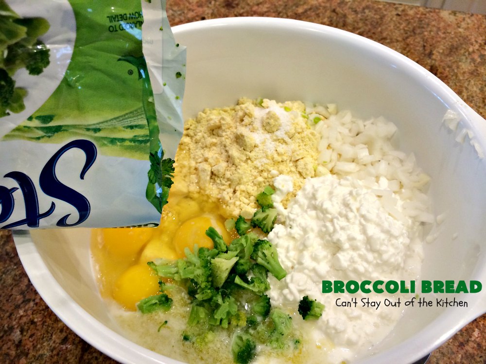 Broccoli Bread – Can't Stay Out of the Kitchen