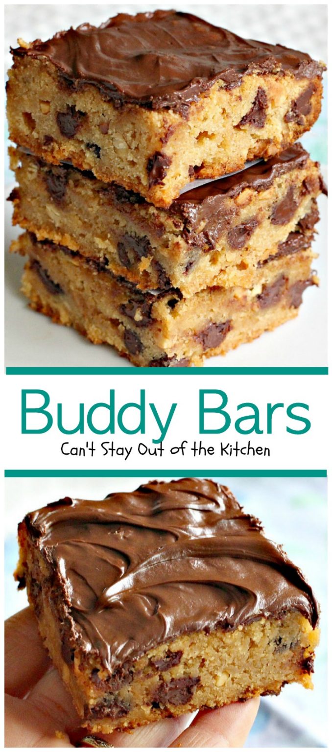 Buddy Bars – Can't Stay Out of the Kitchen