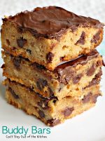 Buddy Bars – Can't Stay Out of the Kitchen