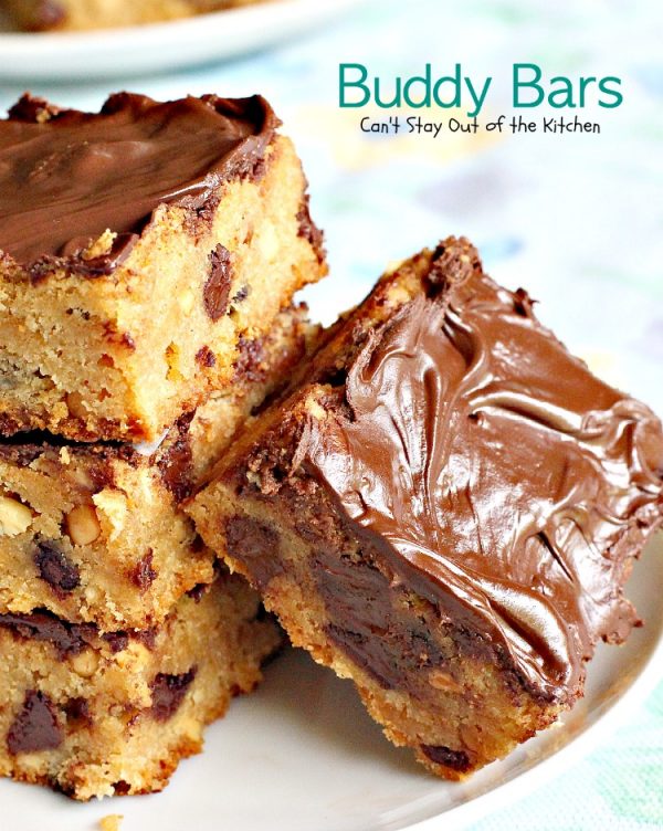 Buddy Bars – Can't Stay Out of the Kitchen