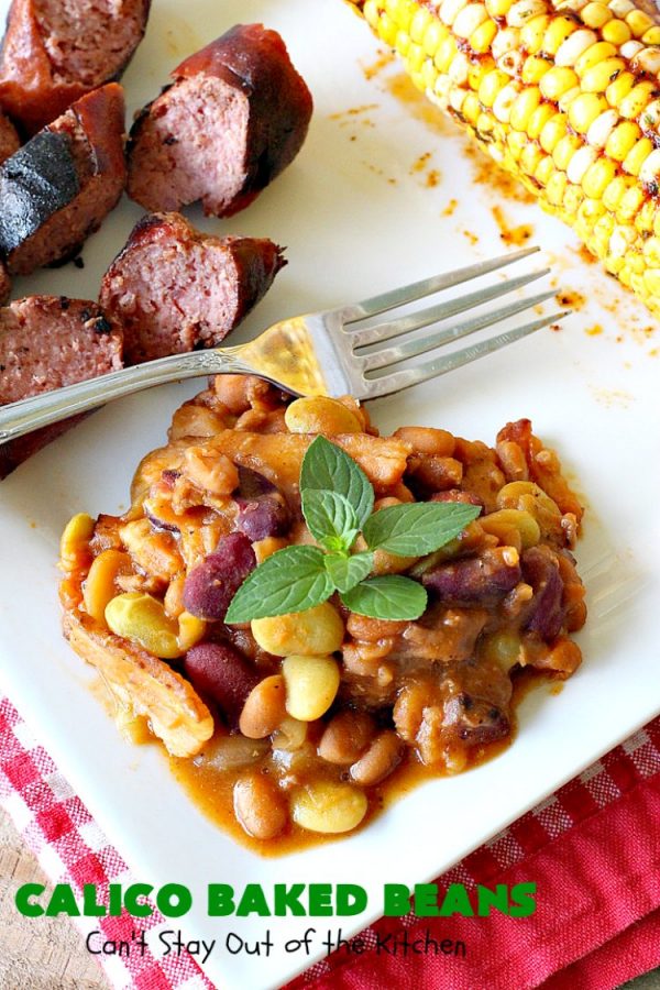 Calico Baked Beans – Can't Stay Out of the Kitchen