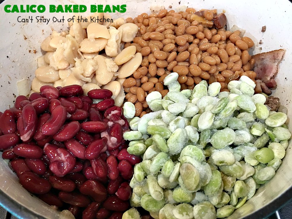 Calico Baked Beans – Can't Stay Out of the Kitchen