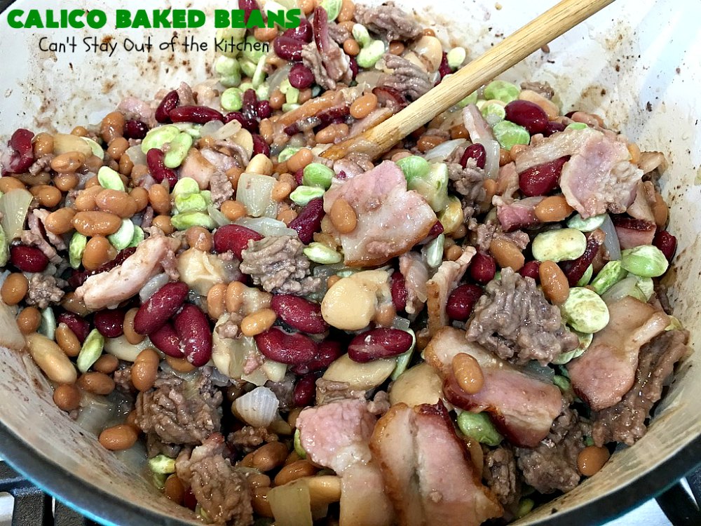Calico Baked Beans – Can't Stay Out of the Kitchen