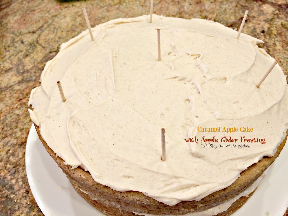 Caramel Apple Cake with Apple Cider Frosting – IMG_5901 – Can't Stay ...